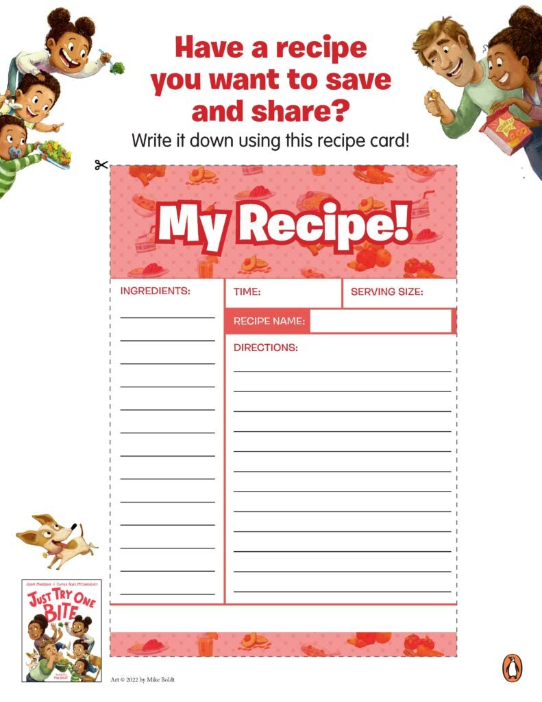 Just Try One Bite Activities - Penguin Random House Retail