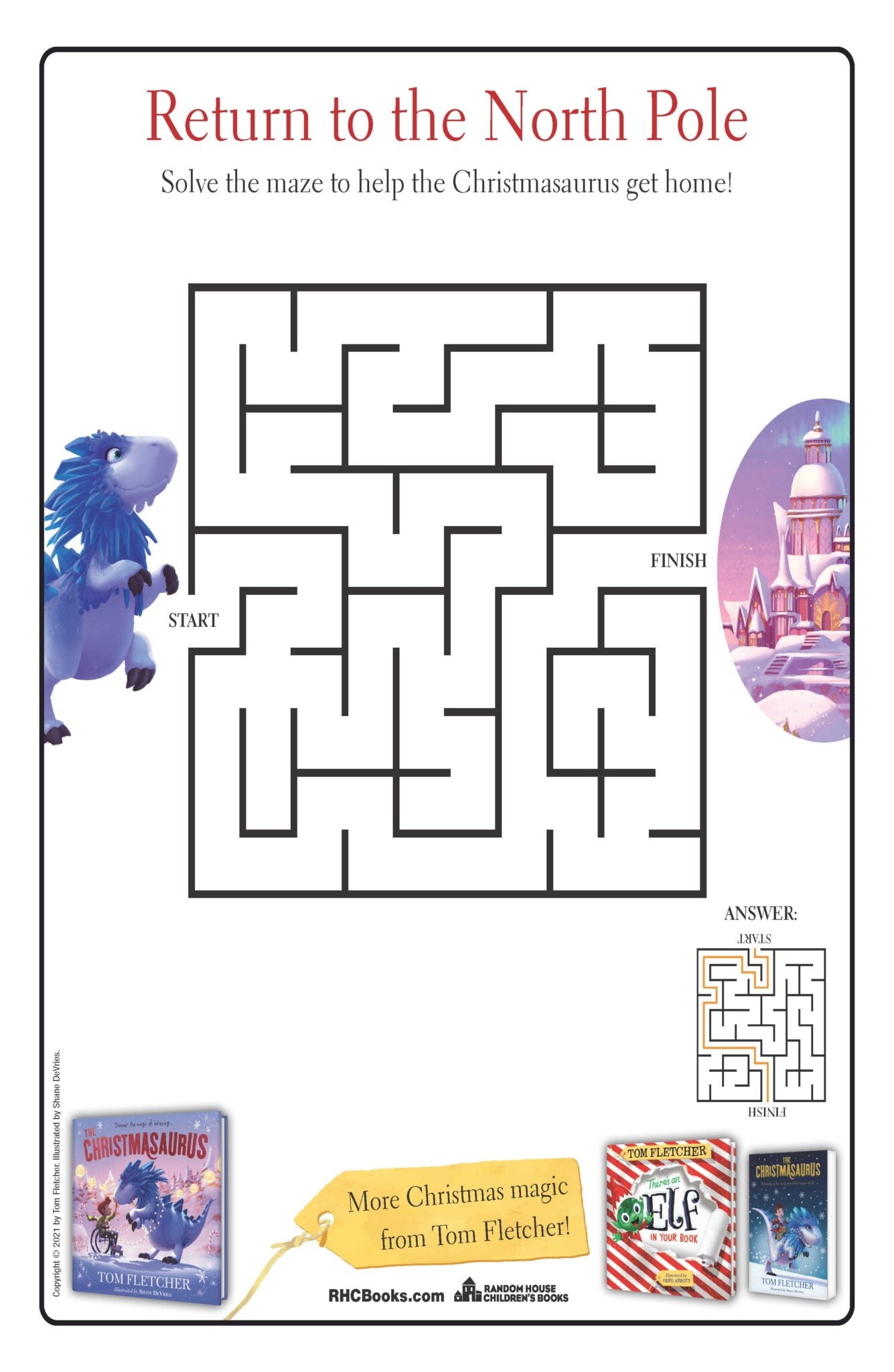 The Christmasaurus - Penguin Random House Retail