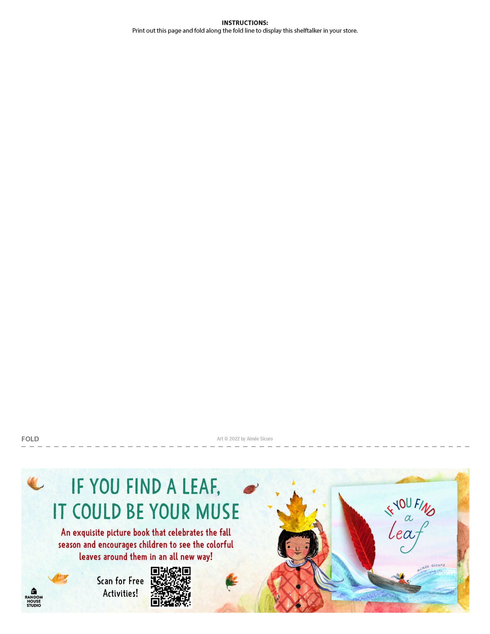 If You Find a Leaf - Penguin Random House Retail