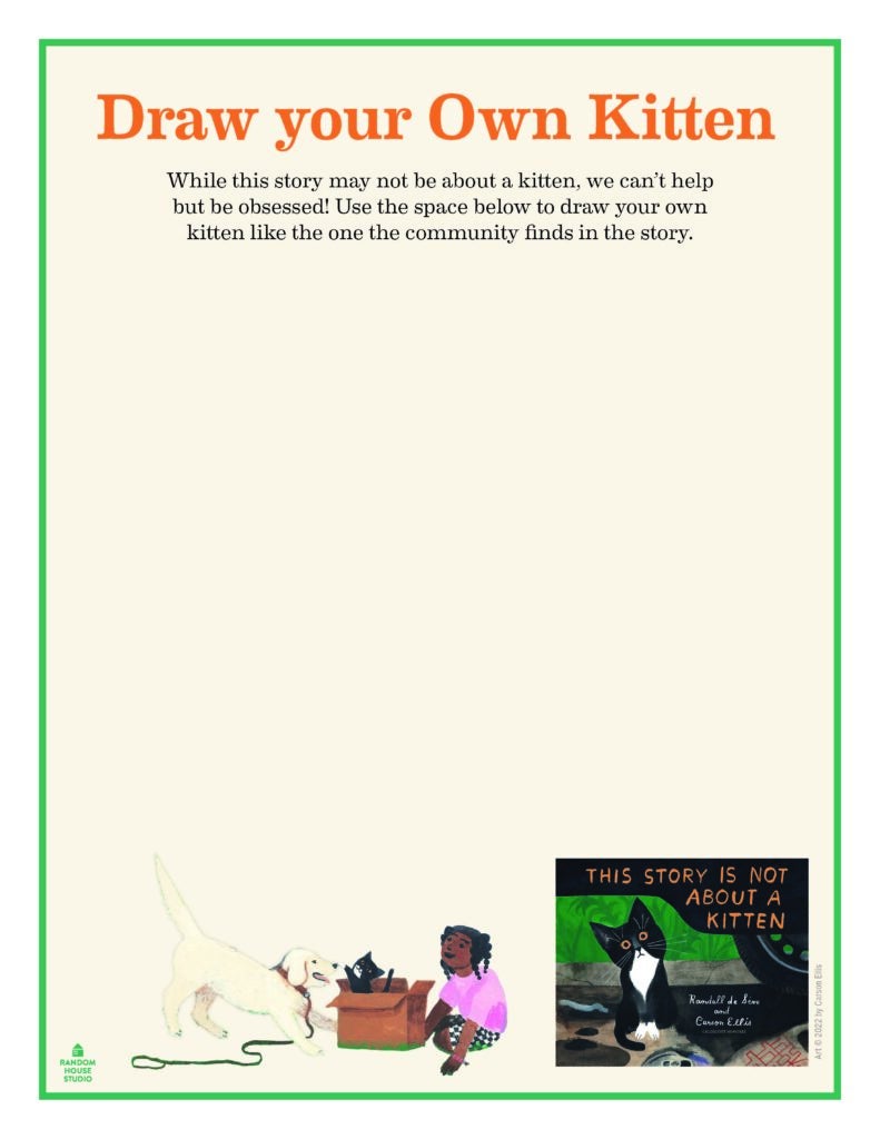 This Story Is Not About a Kitten - Penguin Random House Retail