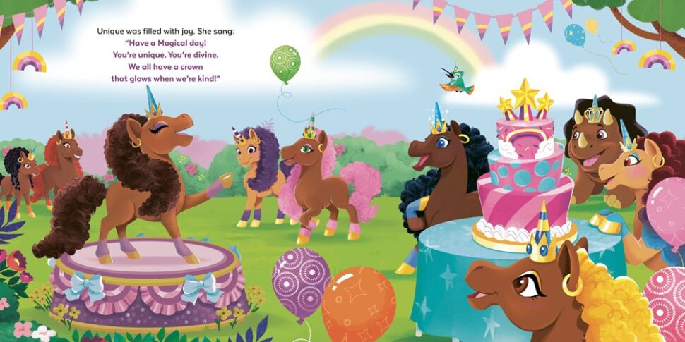 Afro Unicorn: A Magical Day - Penguin Random House Retail
