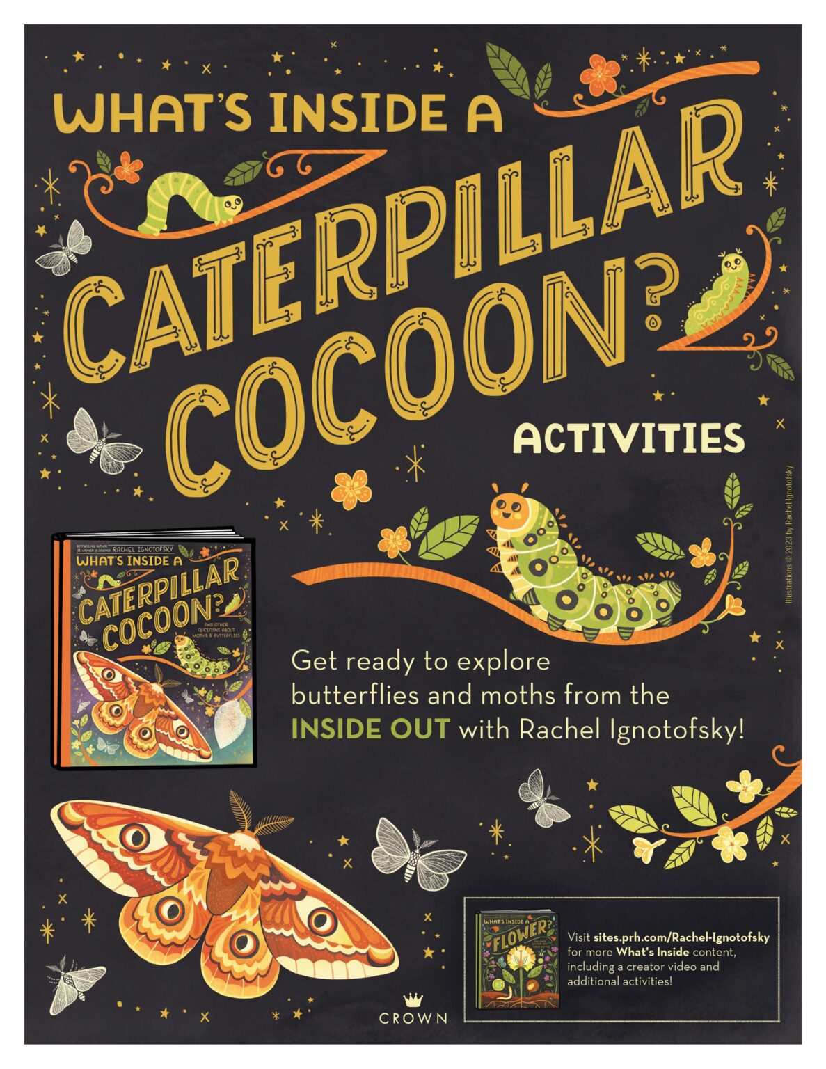 What's Inside a Caterpillar Cocoon? - Penguin Random House Retail